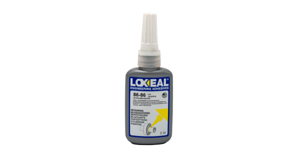 Loxeal 86-86 High-strength glue for fixing parts, sealing threads
